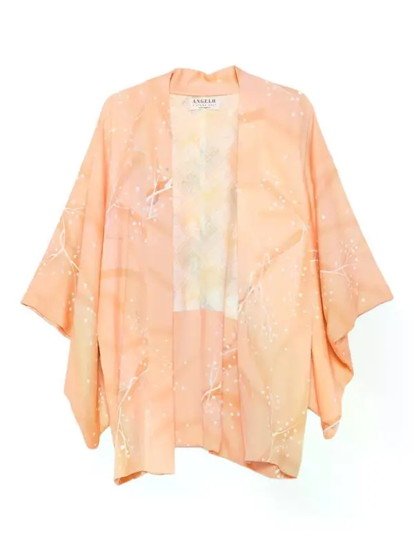 A.N.G.E.L.O. VINTAGE CULT 1980s Floral Silk Jacket