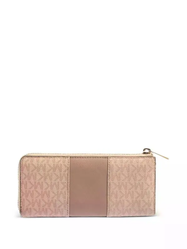 Michael Kors Pre-owned Monogram Zip Wallet