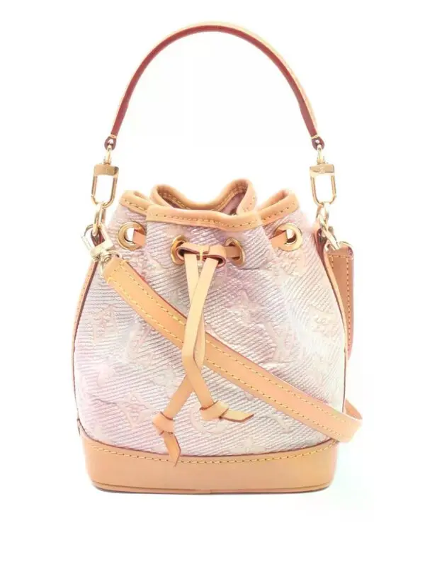 LOUIS VUITTON 2010s Nano Noé Two-way Handbag - Neutrals