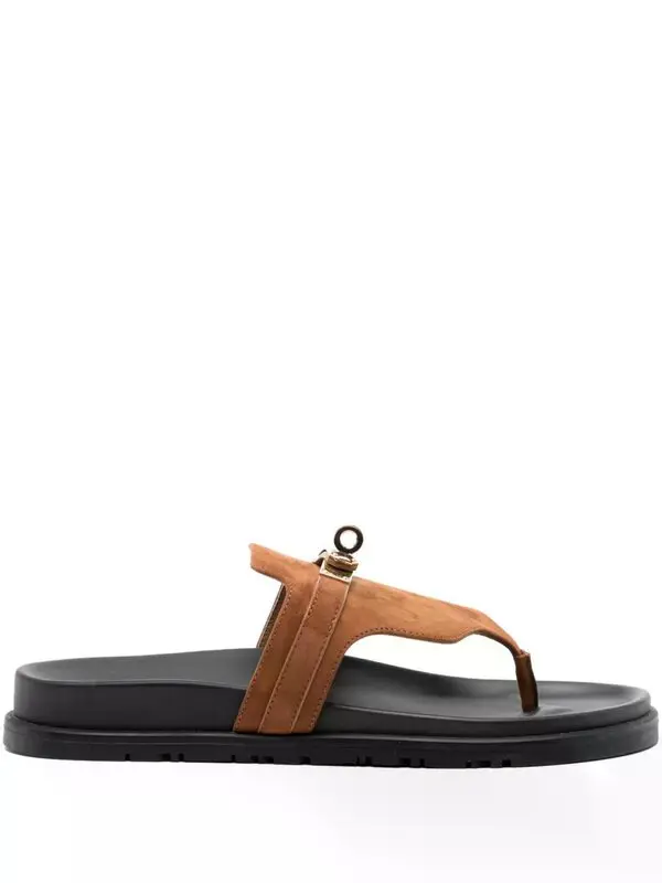 Hermès Empire Sandals - Brown