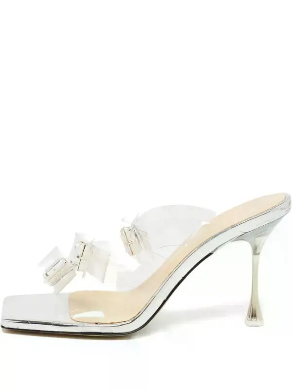 Mach & Mach 90mm Clear-straps Sandals