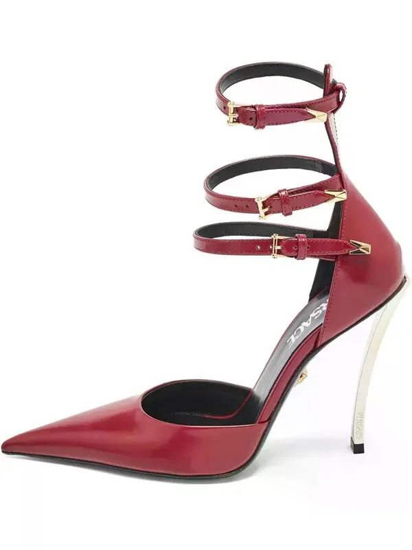 Versace Leather Heeled Pumps