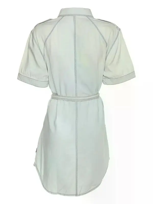 Burberry Belted Cotton Dress