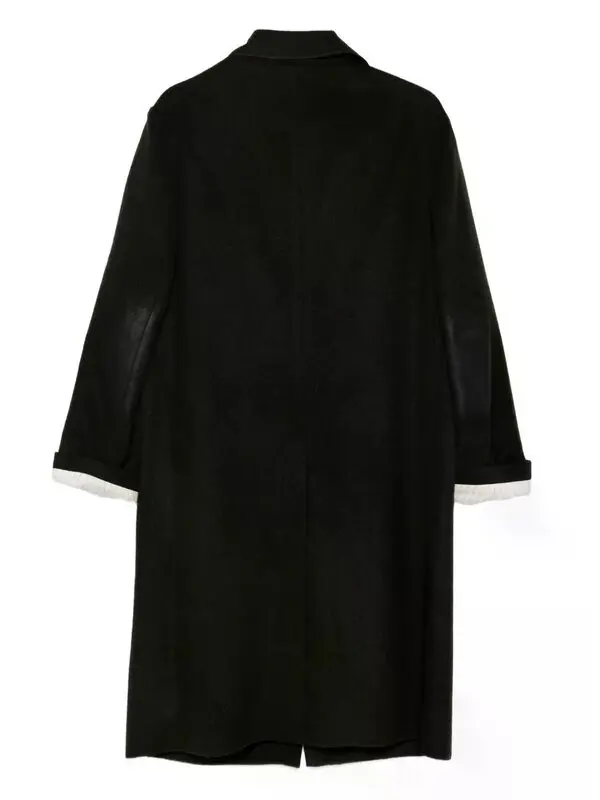 Prada 1990s Crystal-embellished Wool Coat