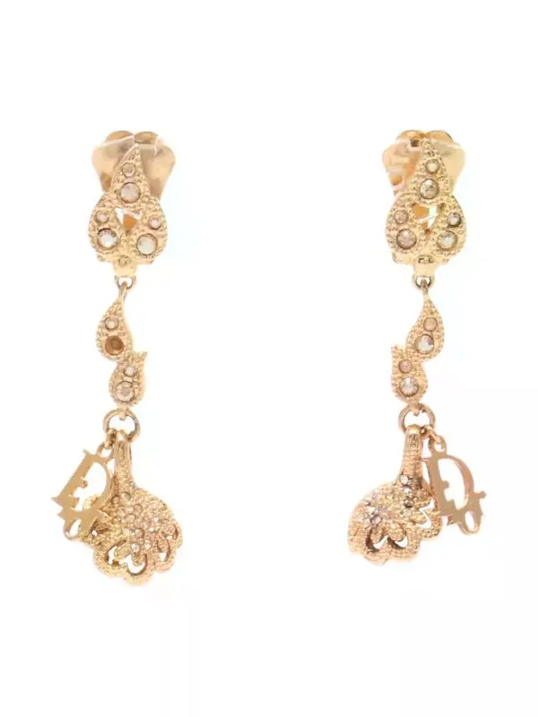 Dior Pre-owned 2010s Earrings - Gold