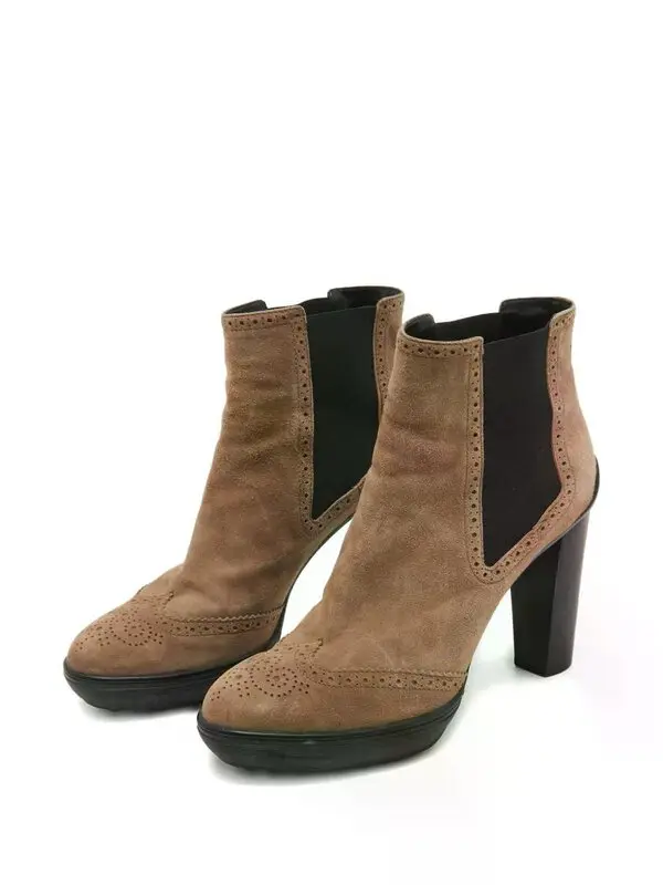 TOD'S Vintage 115mm Suede Boots