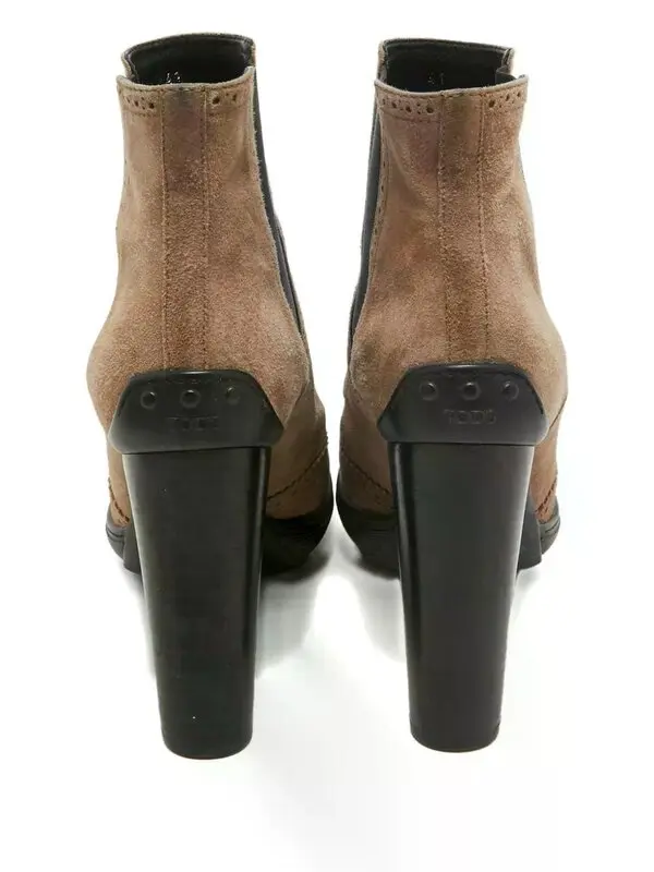 TOD'S Vintage 115mm Suede Boots
