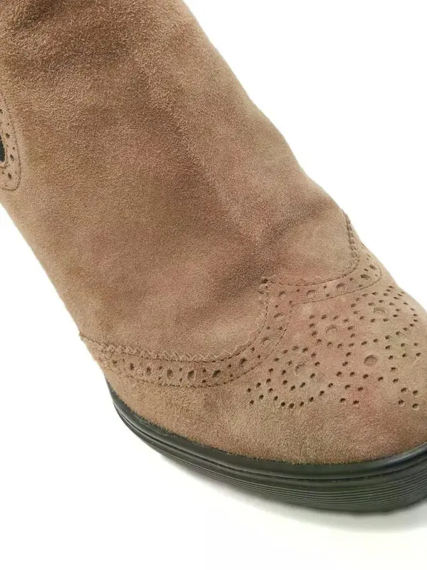 TOD'S Vintage 115mm Suede Boots