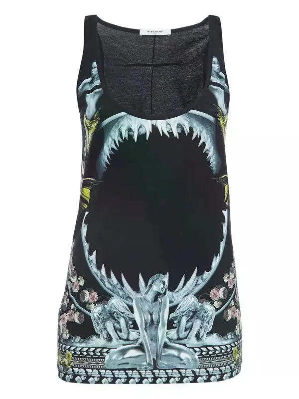 Givenchy Graphic Print Tank Top