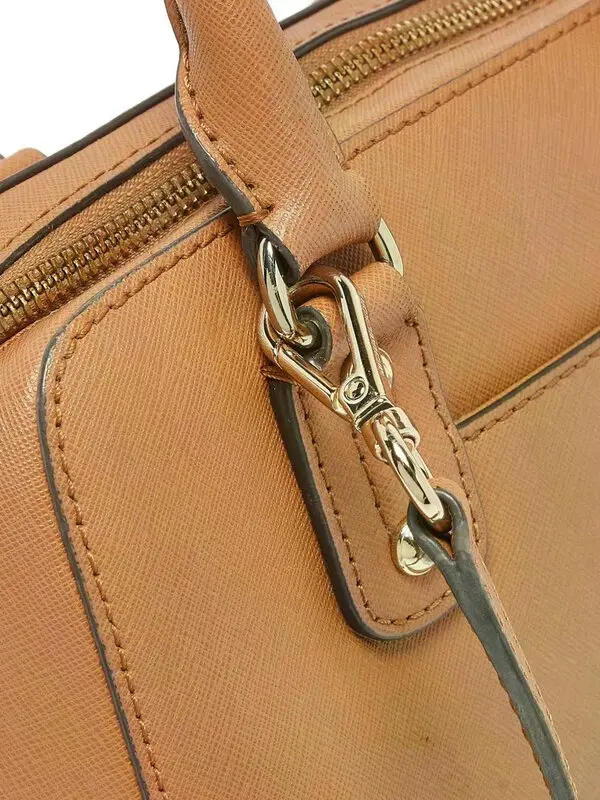 Michael Kors Saffiano Leather Tote Bag - Brown