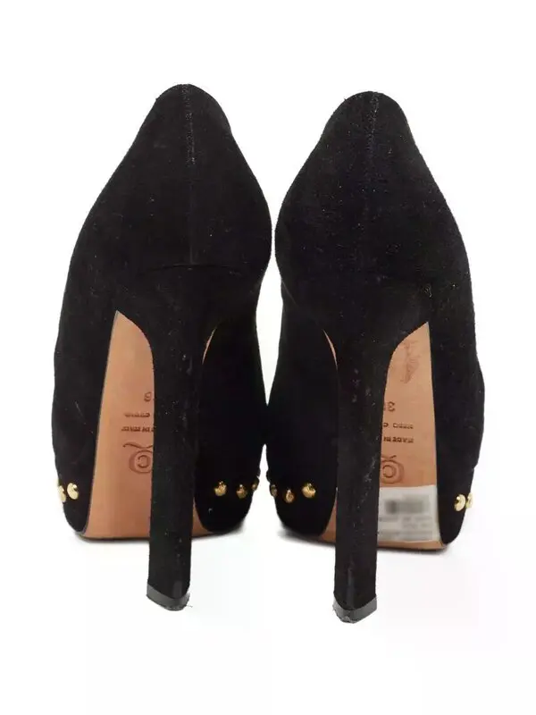Alexander McQueen 110mm Stud-embellished Peep-toe Pumps