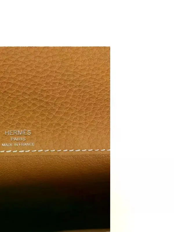 Hermès Kelly Depeches 25 Leather Clutch - Brown