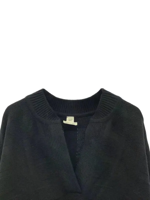 Hermès 2010s Wool Sweater - Black