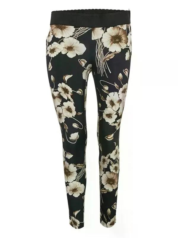 Dolce & Gabbana Floral-print Leggings