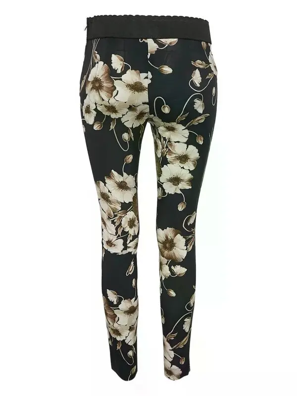 Dolce & Gabbana Floral-print Leggings
