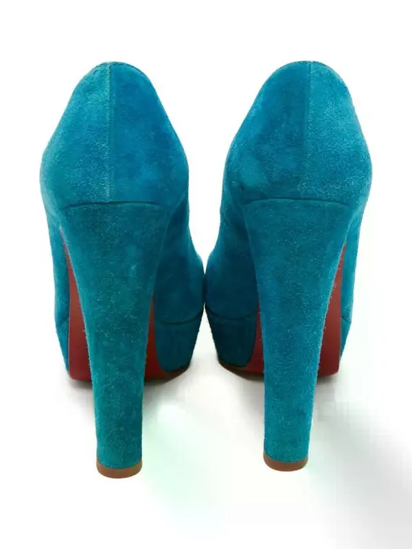CHRISTIAN LOUBOUTIN 130mm Platform Suede Pumps