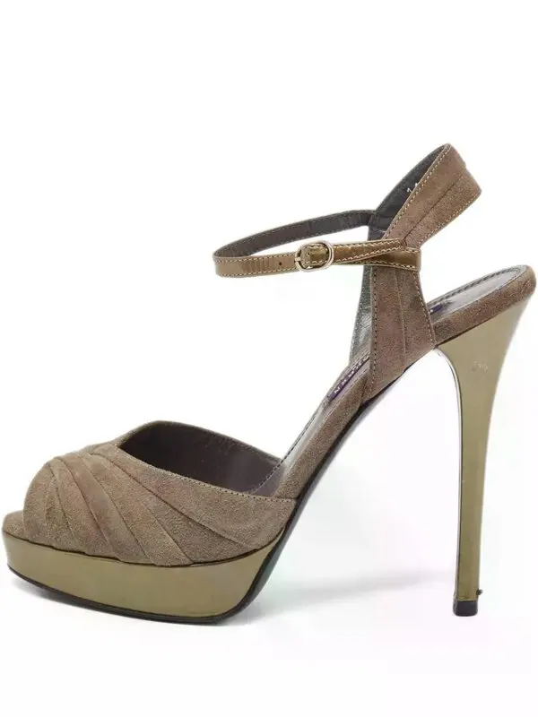 Ralph Lauren Pleated Sandals