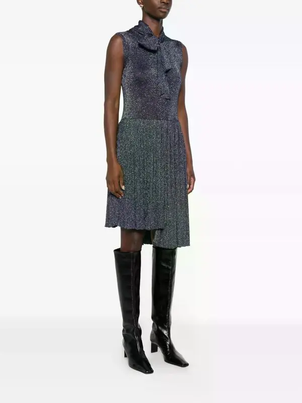 John Galliano 2010s Pleated Dress