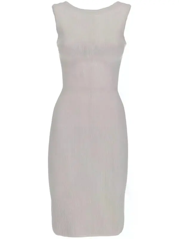 Alaïa 2000s Ribbed Midi Dress
