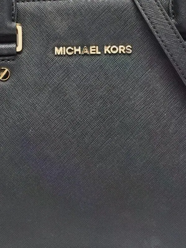 Michael Kors Selma Textured-leather Tote Bag