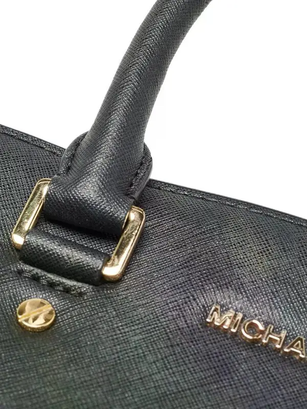 Michael Kors Selma Textured-leather Tote Bag