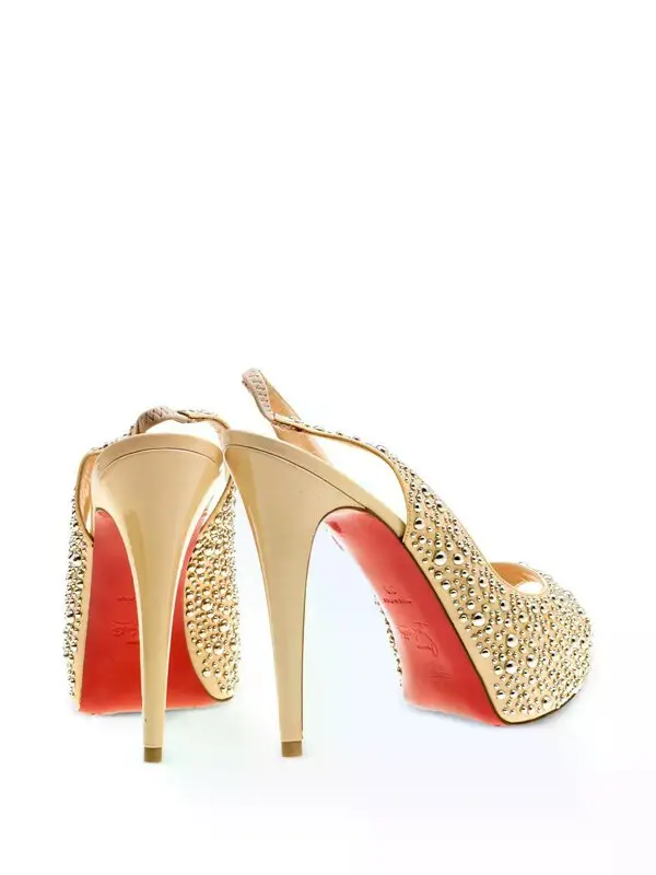 CHRISTIAN LOUBOUTIN Stud-embellished Heeled Sandals