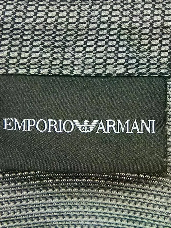Emporio Armani Buttoned Placket-knit Polo Shirt