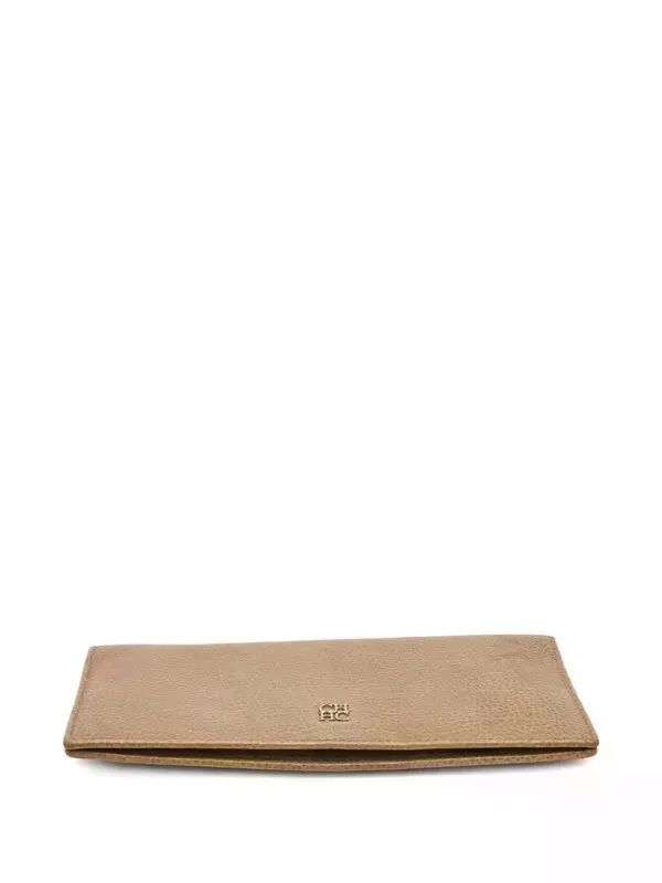 Carolina Herrera Leather Wallet - Neutrals
