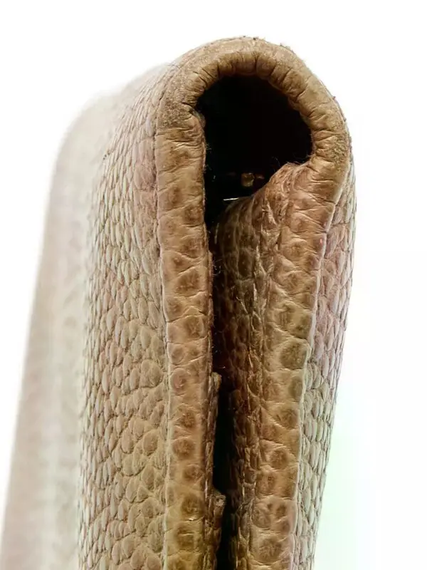 Carolina Herrera Leather Wallet - Neutrals