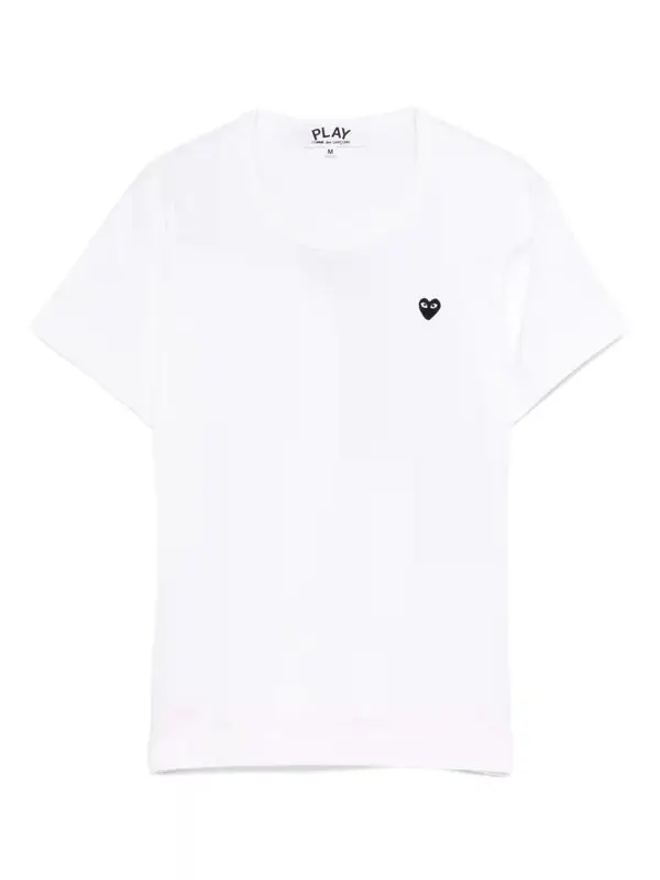 Comme Des Garçons Logo-appliqué T-shirt