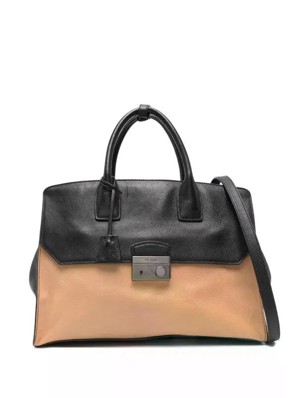 Prada 2010s Leather Top Handle Bag