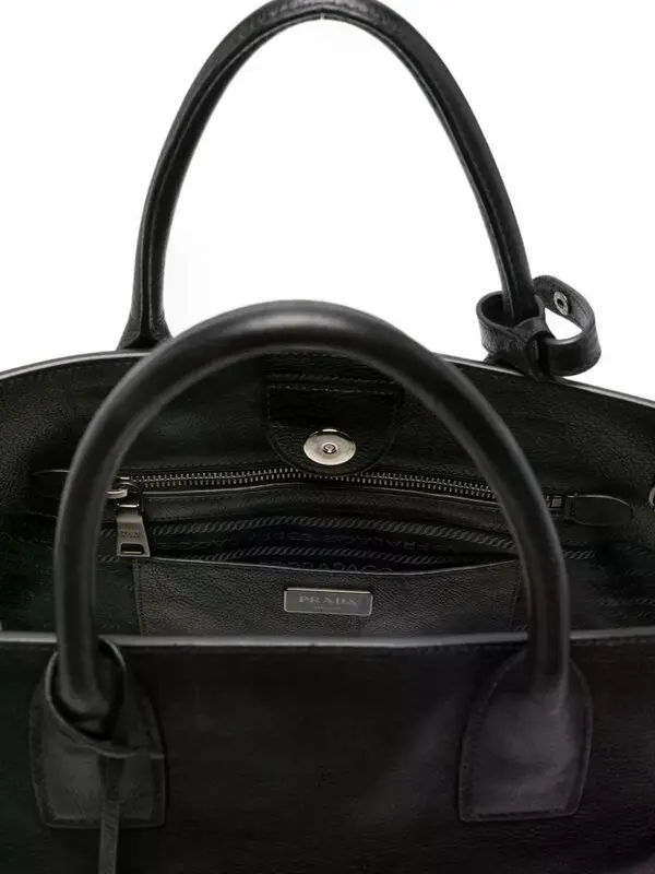 Prada 2010s Leather Top Handle Bag