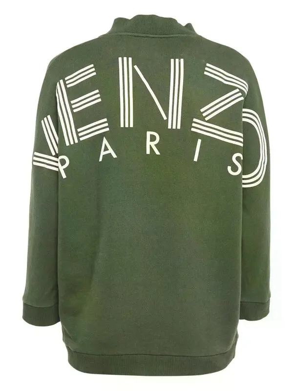 Kenzo Ribbed V-neck Sweatshirt