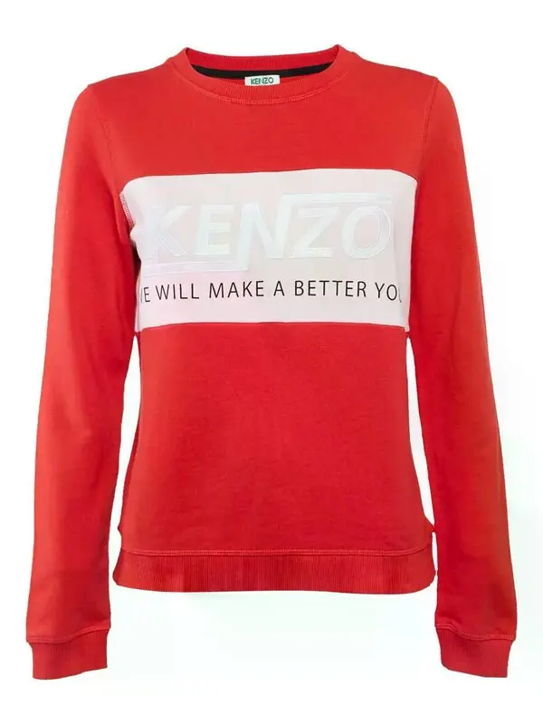 Kenzo Logo Embroidered Sweatshirt