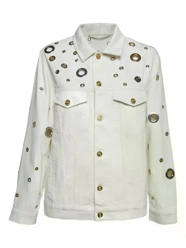 Kenzo Grommet Eyelet Denim Jacket