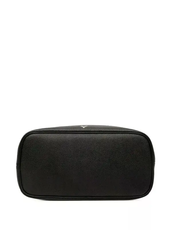 LOUIS VUITTON Bicolor Monogram Giant Empreinte Neverfull Mm Tote Bag - Black