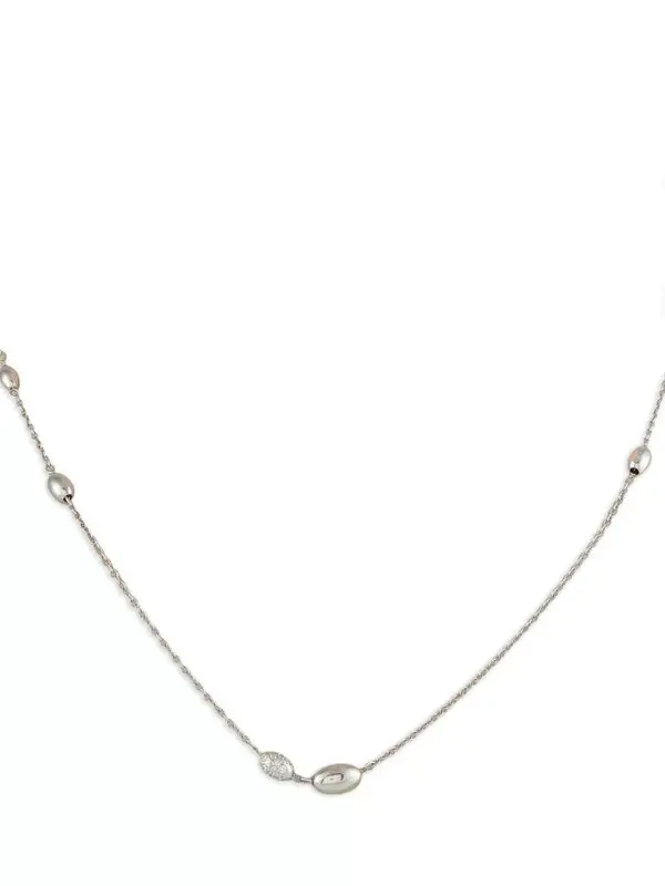 HASBA 18k White Gold Diamond Necklace