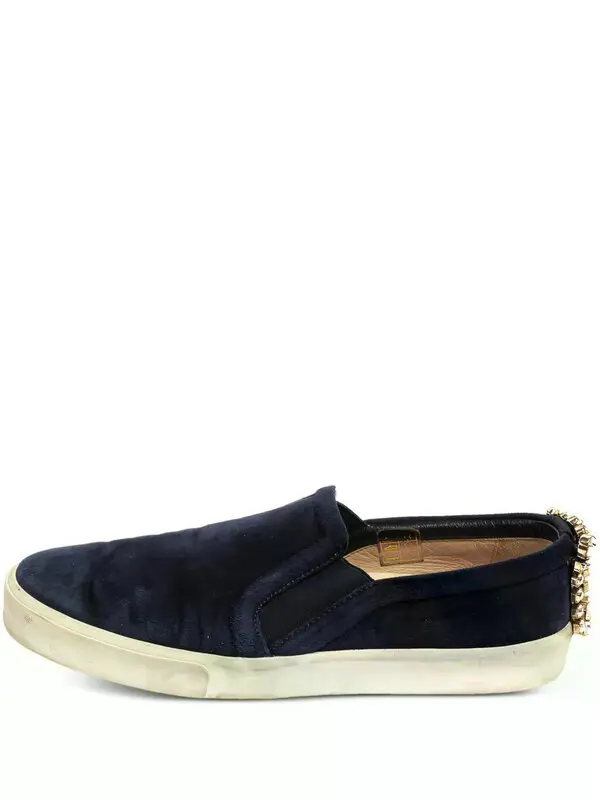 STUART WEITZMAN Harlow Slip-on Sneakers - Blue