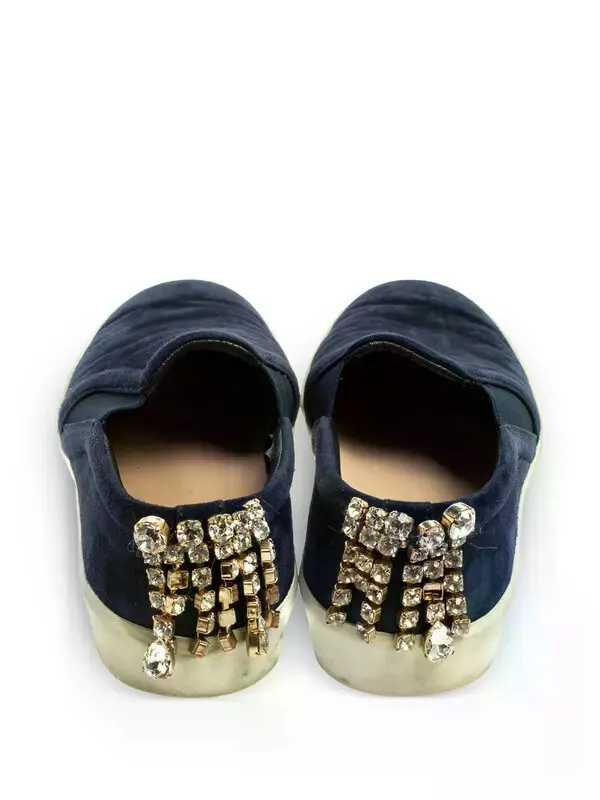 STUART WEITZMAN Harlow Slip-on Sneakers - Blue