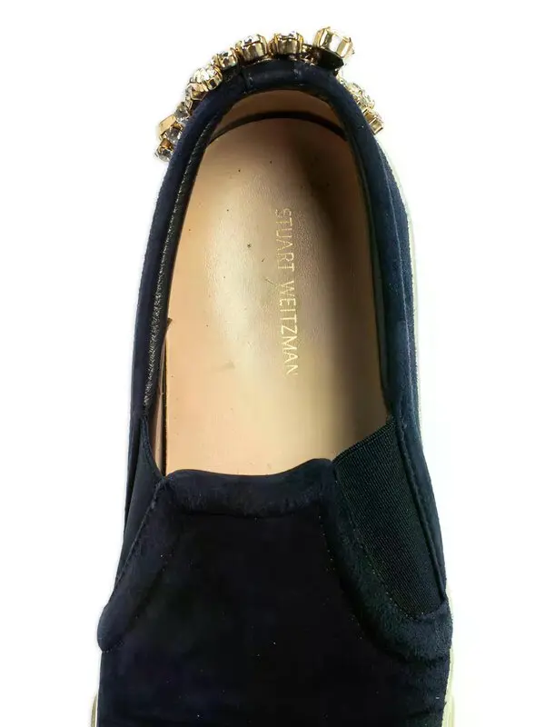 STUART WEITZMAN Harlow Slip-on Sneakers - Blue