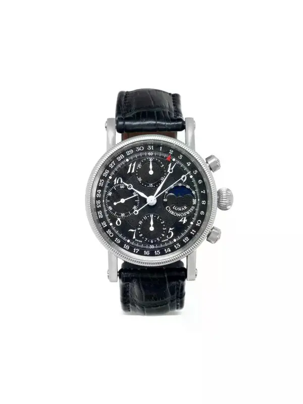 CHRONOSWISS Lunar Chronograph 38mm - Black