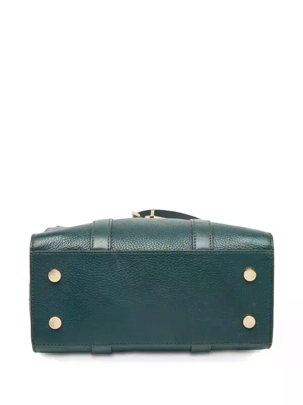 Michael Kors Logo-lettering Leather Tote Bag - Green