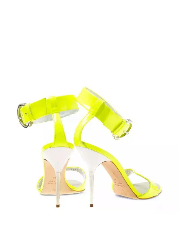 GIUSEPPE ZANOTTI 100mm Leather Heeled Sandals