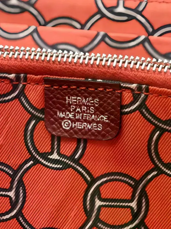 Hermès 2003 Azap Wallet - Red