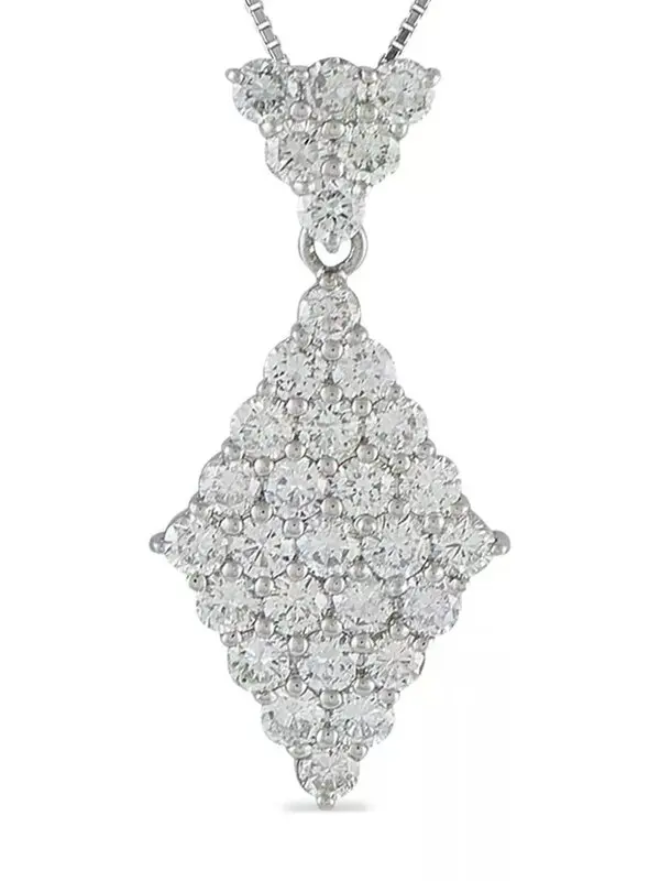 LB EXCLUSIVE Platinum Kite Diamond Necklace