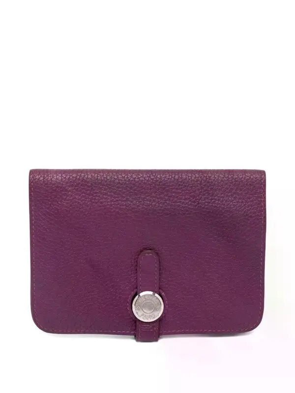 Hermès 2014 Dogon Card Case - Purple