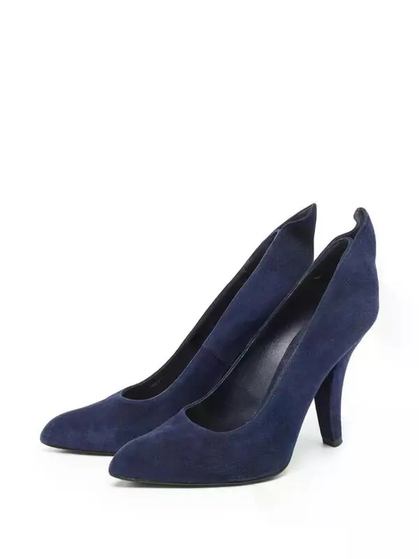 LOUIS VUITTON 110mm Suede Pumps