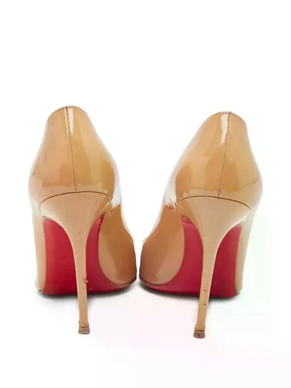CHRISTIAN LOUBOUTIN 100mm Patent Pumps - Neutrals
