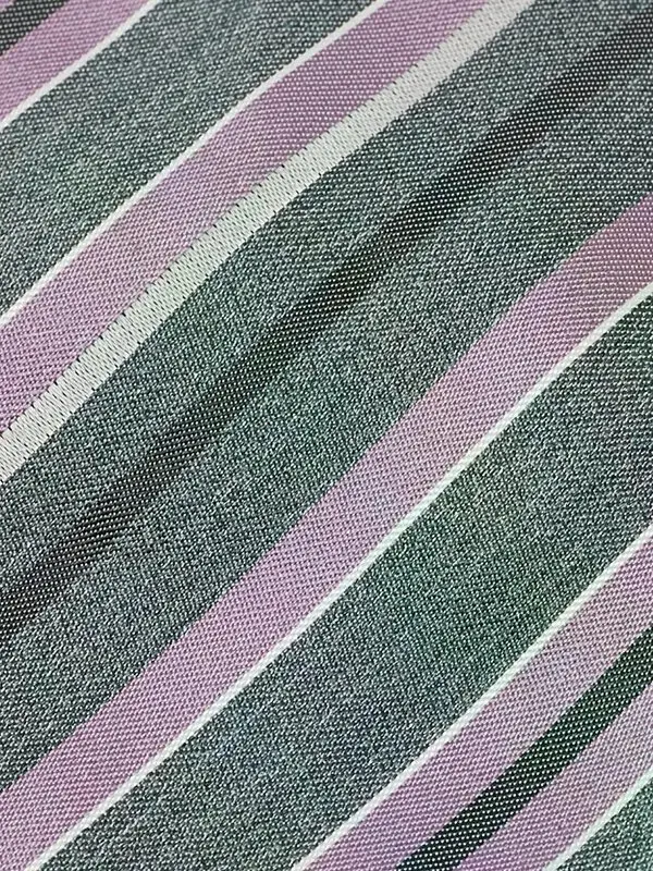 Brioni Diagonal Stripe Silk Tie