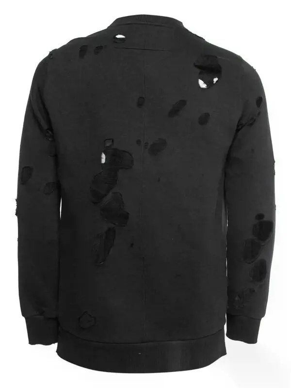 Givenchy 2023 Distressed Cotton Sweatshirt
